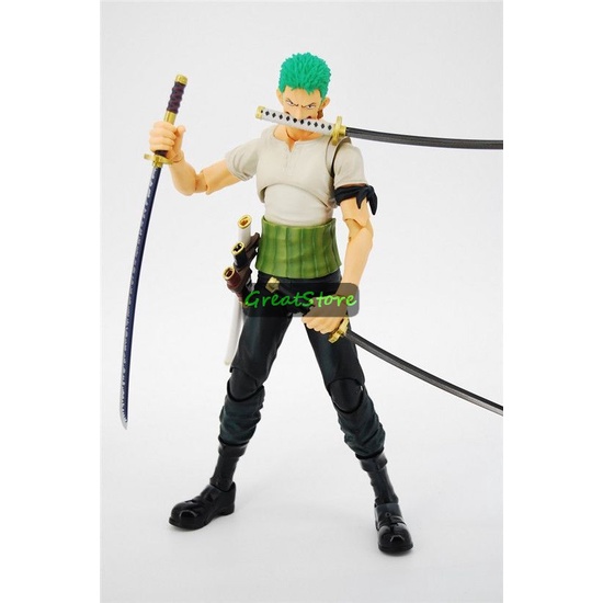[ Sẵn ] MÔ HÌNH Zoro ONE PIECE FIGMA Zoro Action Figure 18 cm | Shopee ...