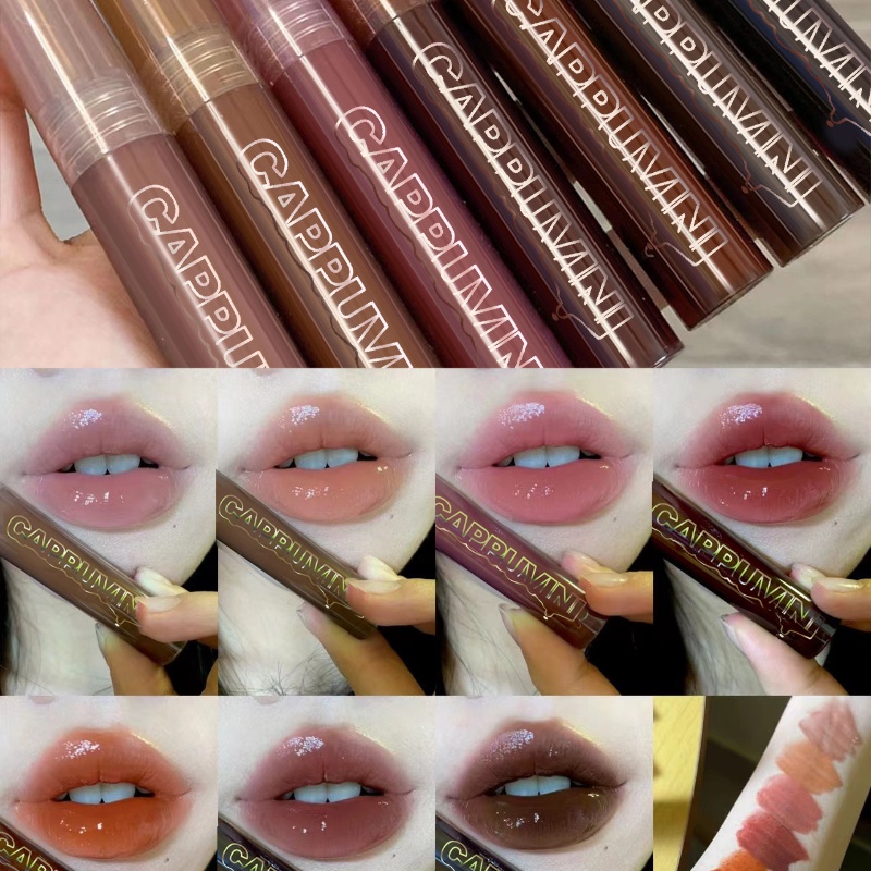 Son Môi Cappuvini 7 Màu Tùy Chọn Dưỡng Ẩm Tiện Dụng | Shopee Việt Nam