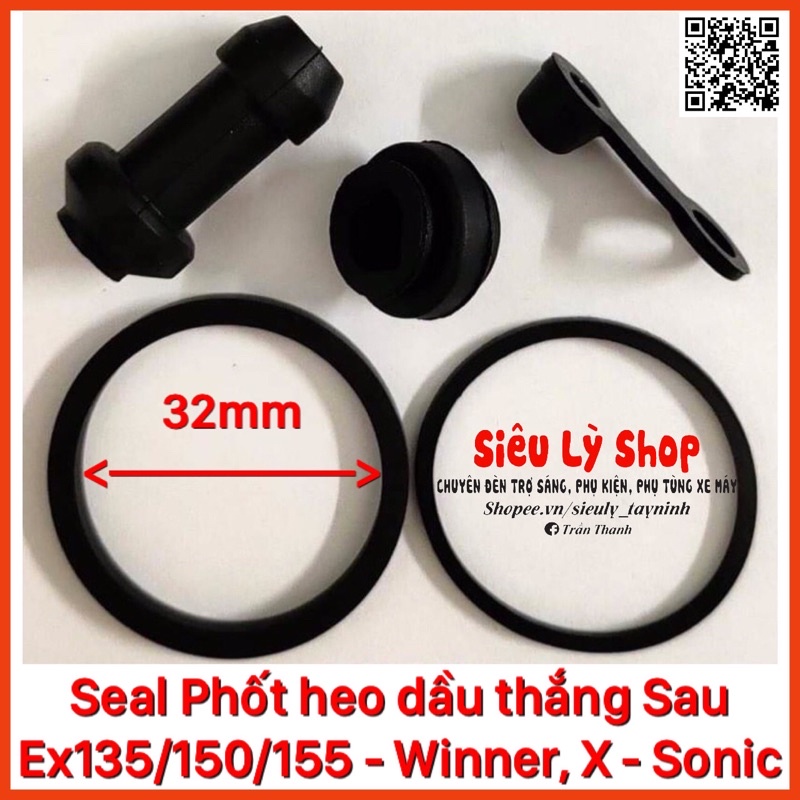 Sim phốt piston heo dầu sau Ex, Winner, Sonic | Shopee Việt Nam