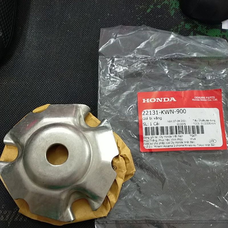 Giá bi nồi trước Tấm Vênh miếng sắt chặn bi AB Air Blade 125 Vario 150 ...