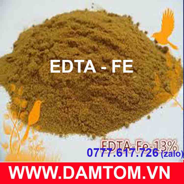 Vi lượng Sắt Chelate (Fe-EDTA-13) tan hoàn toàn trong nước (gói 100g ...