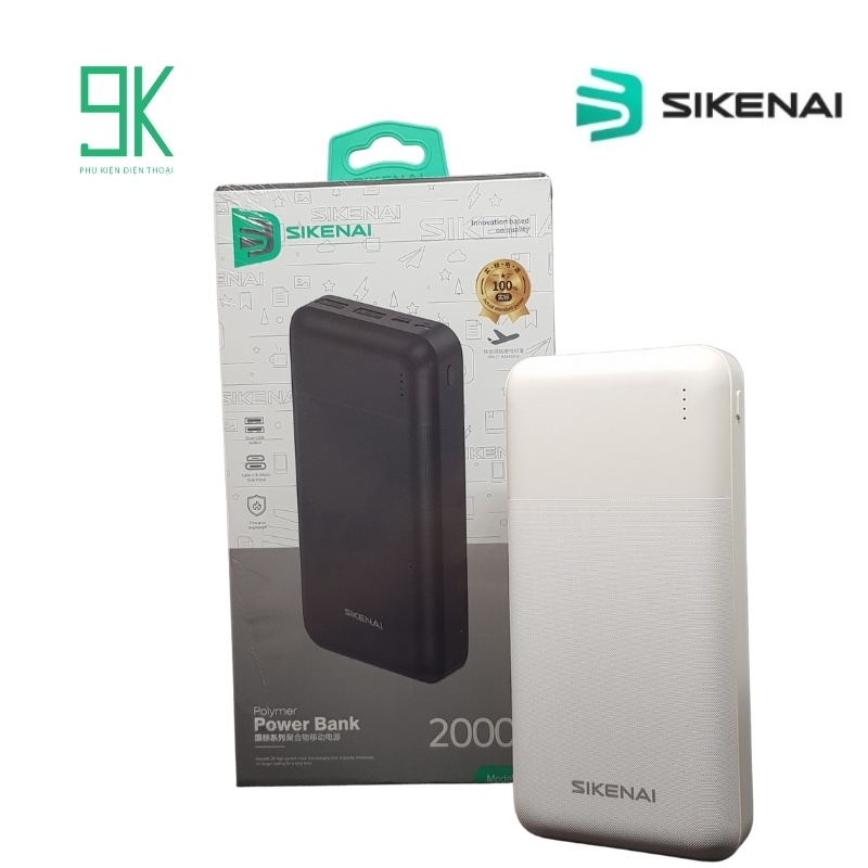 Sạc dự phòng 20000mAh chính hãng SIKENAI CB-20, bảo hành 12 tháng | Shopee Việt Nam
