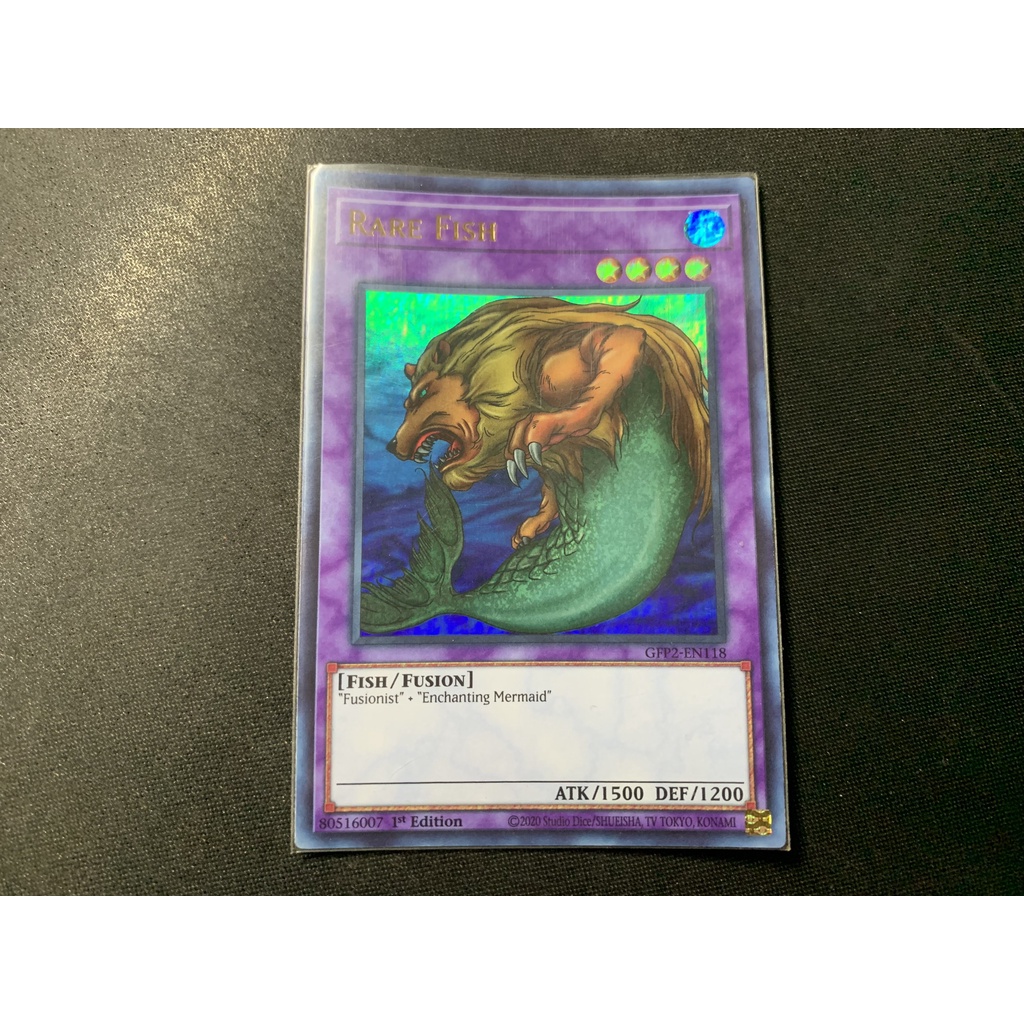Thẻ Bài Yugioh Chính Hãng Tiếng Anh Rare Fish | Shopee Việt Nam