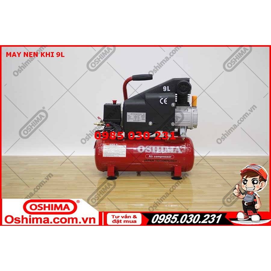 MÁY NÉN KHÍ TRỰC TIẾP OSHIMA 9L | Shopee Việt Nam
