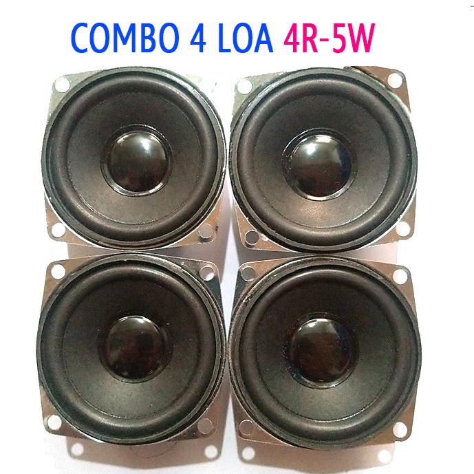 Loa Bass vi tính 5W 4R Combo 4 loa | Shopee Việt Nam