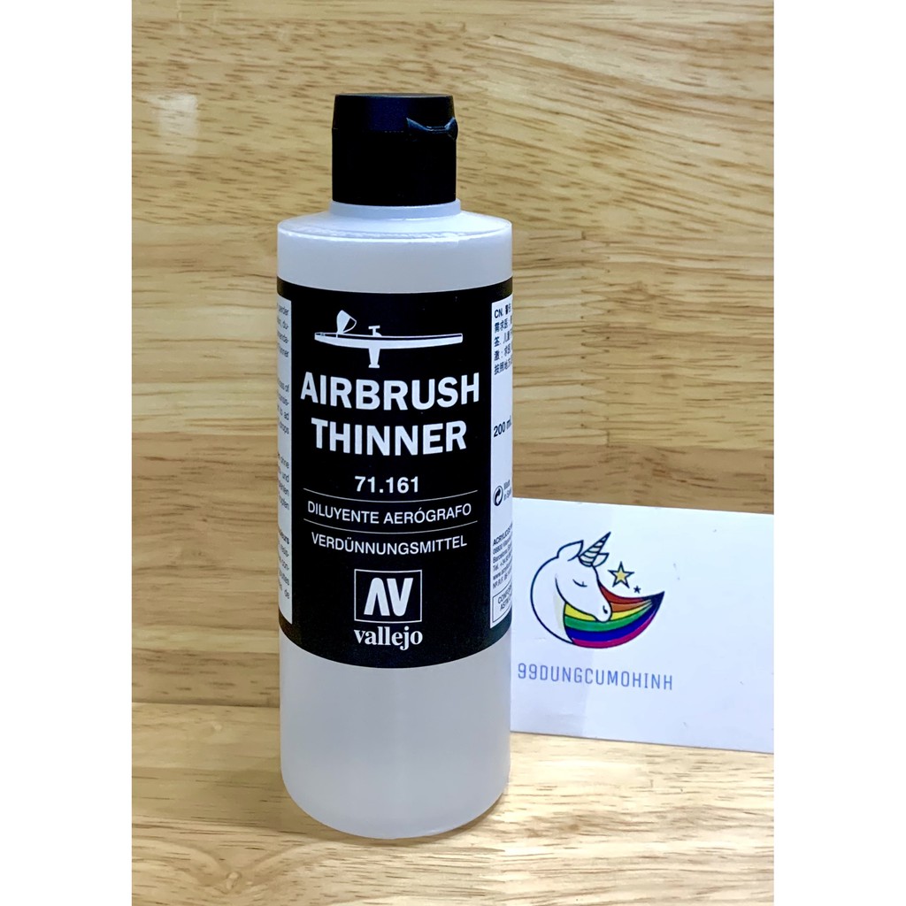 Vallejo Airbrush Thinner 71.161 - Dụng cụ mô hình Chính Hãng | Shopee ...
