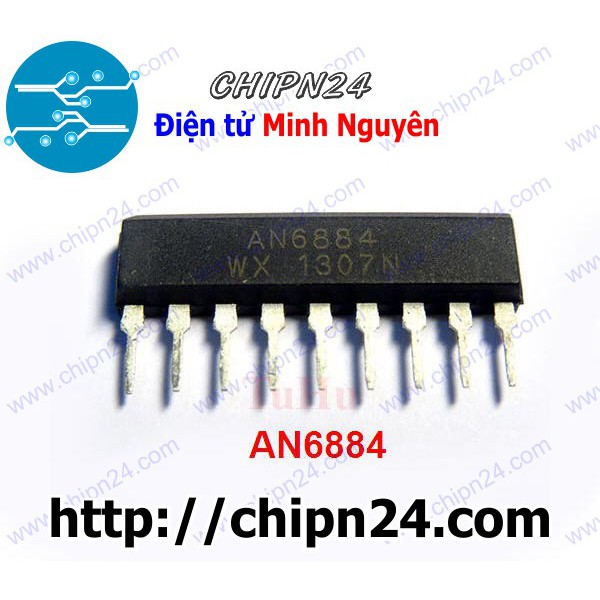 [2 CON] (DIP) IC AN6884 SIP-9 (6884 IC Nháy theo nhạc) | Shopee Việt Nam