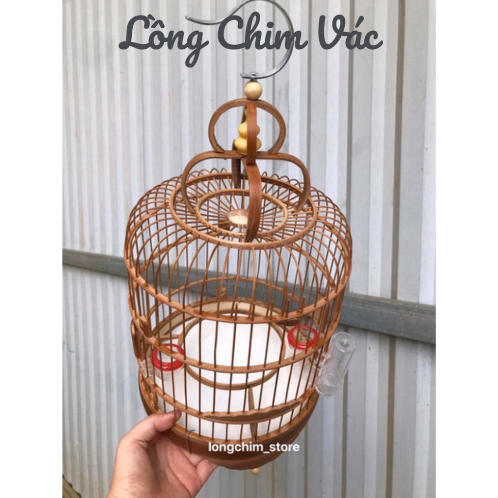 LỒNG KHUYÊN LÙN TRÚC XỬ LÝ CAO 28cm - Lồng Chim Vác | Shopee Việt Nam