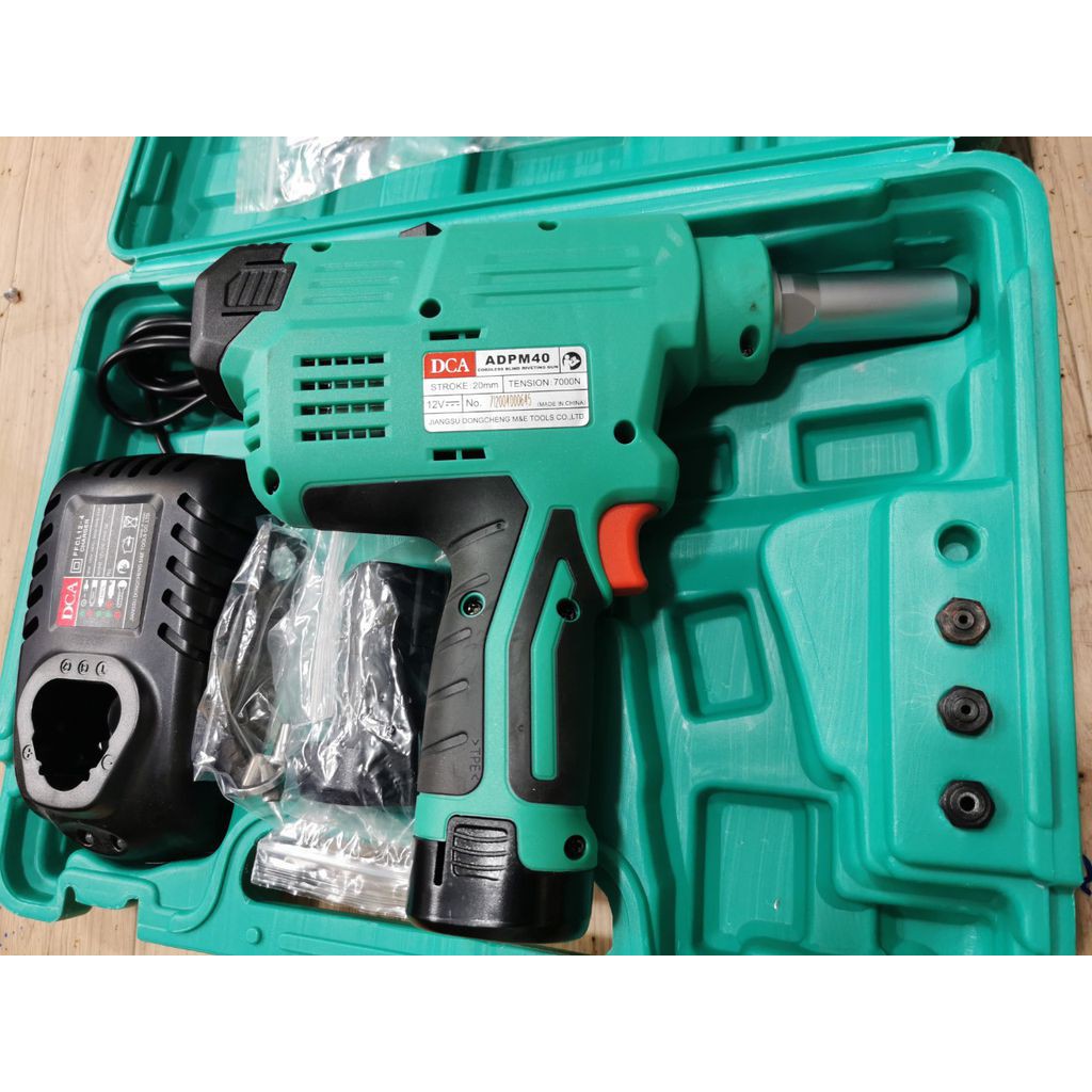 MÁY RÚT ĐINH RIVE DÙNG PIN 12V DCA ADPM40EK [CHÍNH HÃNG] MÁY RÚT RIVE ...