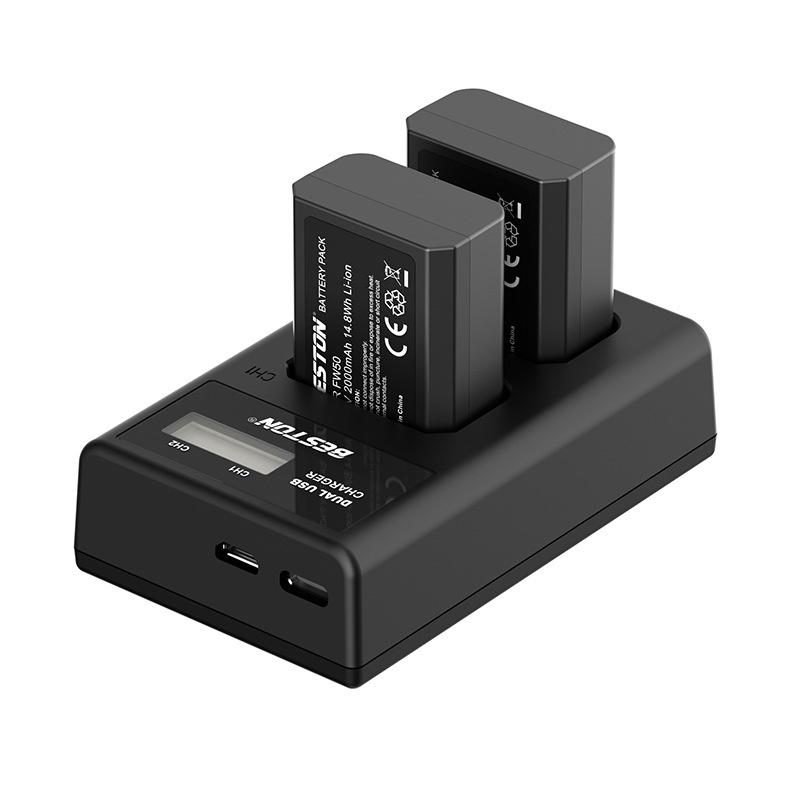 Bộ Pin NP-FW50 2000mAh + Sạc Beston Dùng Cho Máy Ảnh Sony a6100 a6300 ...