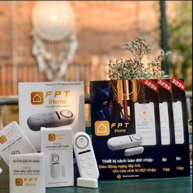 Thiết bị cảnh báo đột nhập FPT IHome( gồm app và thiết bị cảnh báo) HÀNG DEMO CHƯA SỬ DỤNG KHÔNG ...