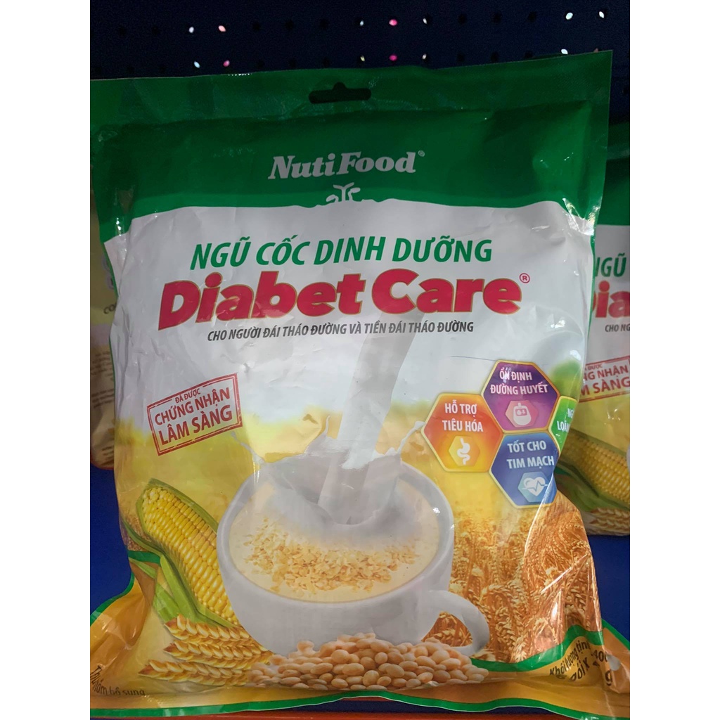 Ngũ cốc ăn kiêng DiabetCare Nutifood dành cho người tiểu đường 16g/25g ...