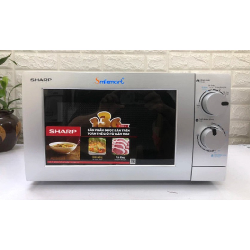 Lò Vi Sóng Sharp R-205VN công suất 800W /R-207VN công suất 700W, dung tích 20L | Shopee Việt Nam