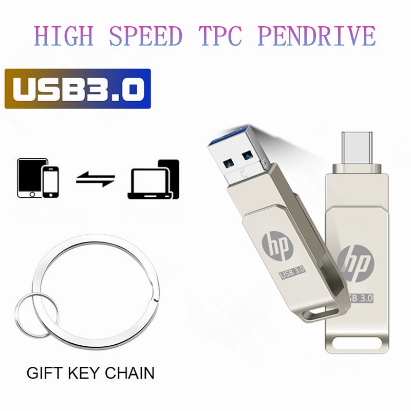 Hp Usb 3.0 Dung Lượng 512GB Tốc Độ Cao Với Thiết Kế 2 Trong 1 | Shopee ...