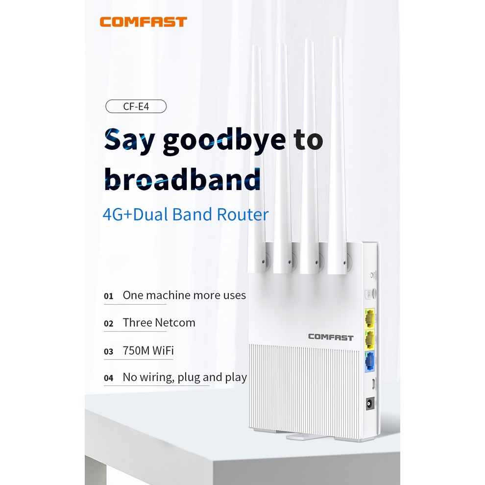 Bộ phát wifi 4G Comfast CF-E3 | Shopee Việt Nam