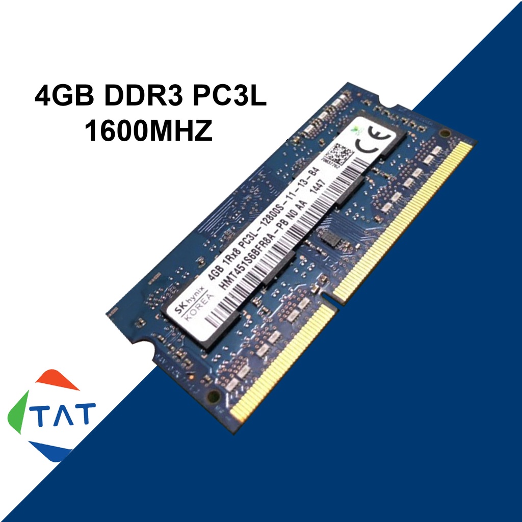 Ram DDR3 4GB 1600MHz PC3L-12800 1.35V Hynix Kingston Samsung Dùng Cho Laptop Macbook - Bảo hành ...