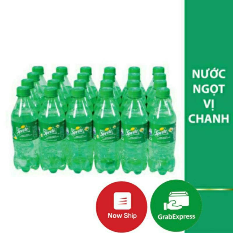 Thùng 24 chai nước ngọt sprite vị chanh 300ml | Shopee Việt Nam