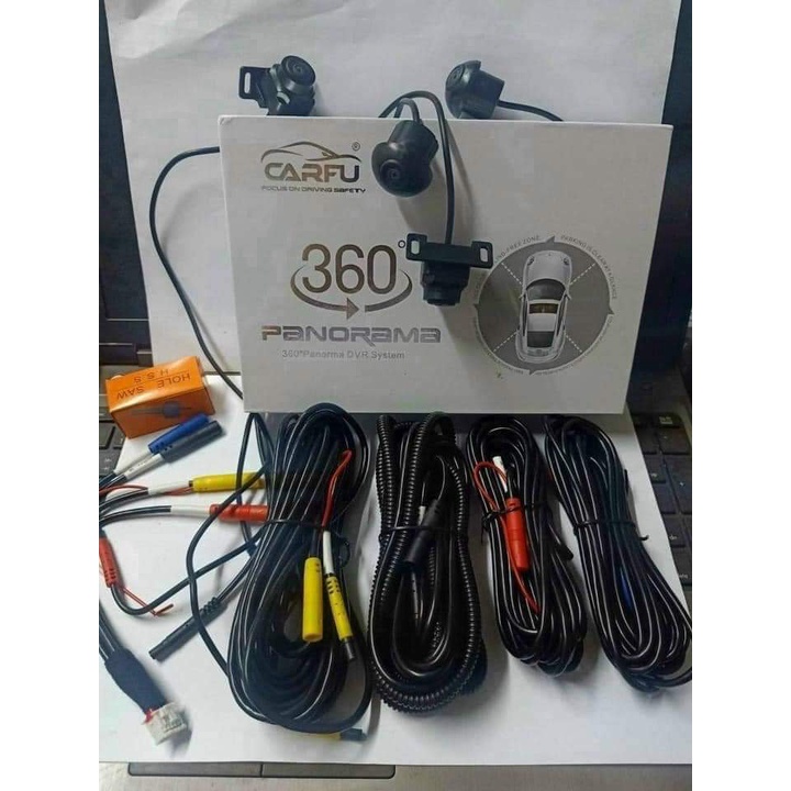 combo Màn hình Android Carfu G200s liền Cam 360 toàn cảnh Sony 225 full ...