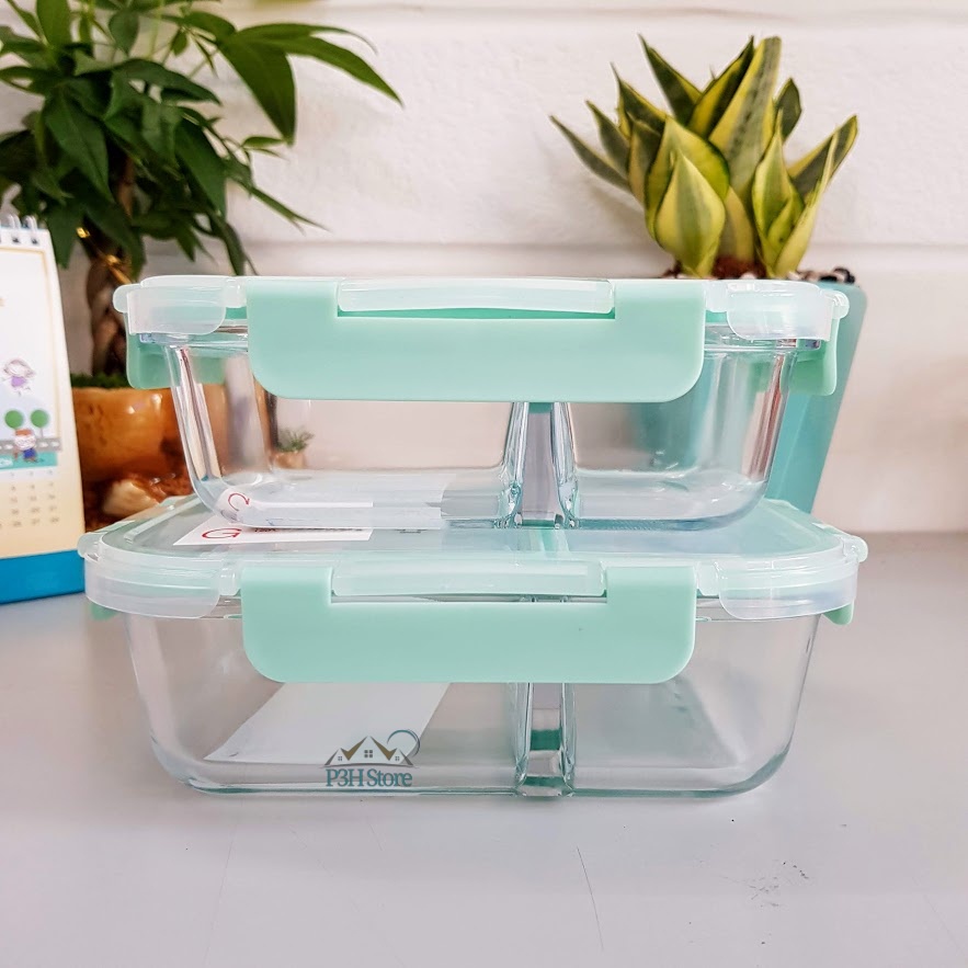 Hộp thủy tinh chia ngăn Lock&Lock Glass Food Container dung tích từ ...