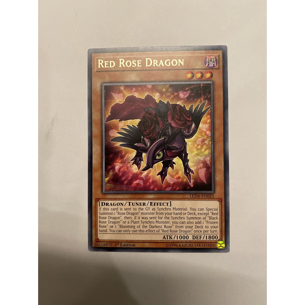 [Thẻ Bài Yugioh Chính Hãng] Red Rose Dragon | Shopee Việt Nam