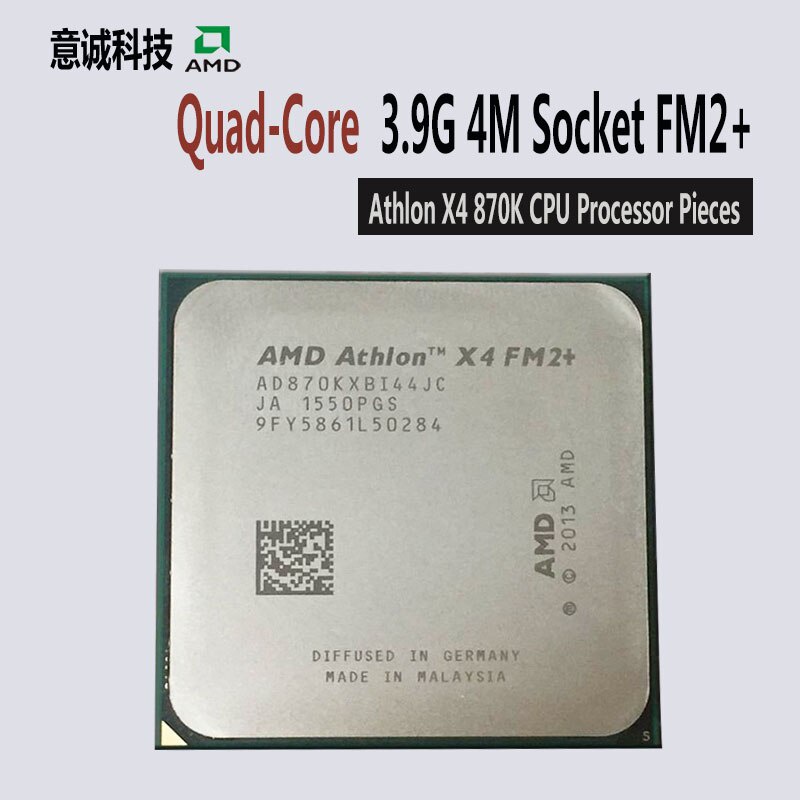CPU lõi tứ AMD Athlon II X4-730 740 750K 760K 830 840 860K X870 ...