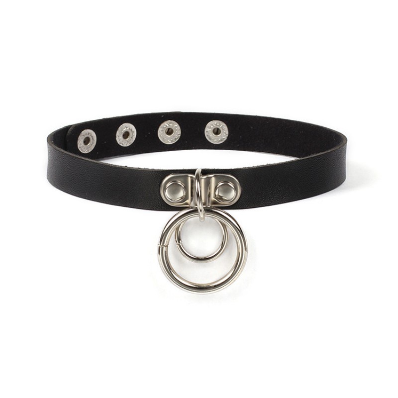 Vòng Cổ Choker Da PU Phong Cách Gothic Punk Cá Tính Dành Cho Nam Và Nữ ...