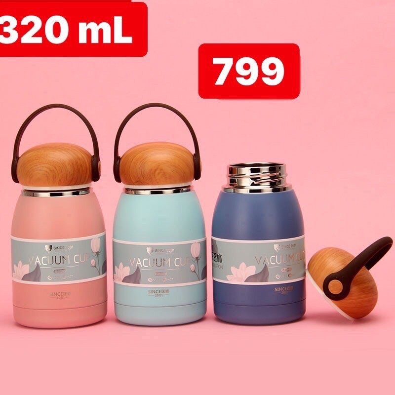 Bình giữ nhiệt 320ml cao cấp inox 304 an toàn giữ được nóng lạnh | Shopee Việt Nam