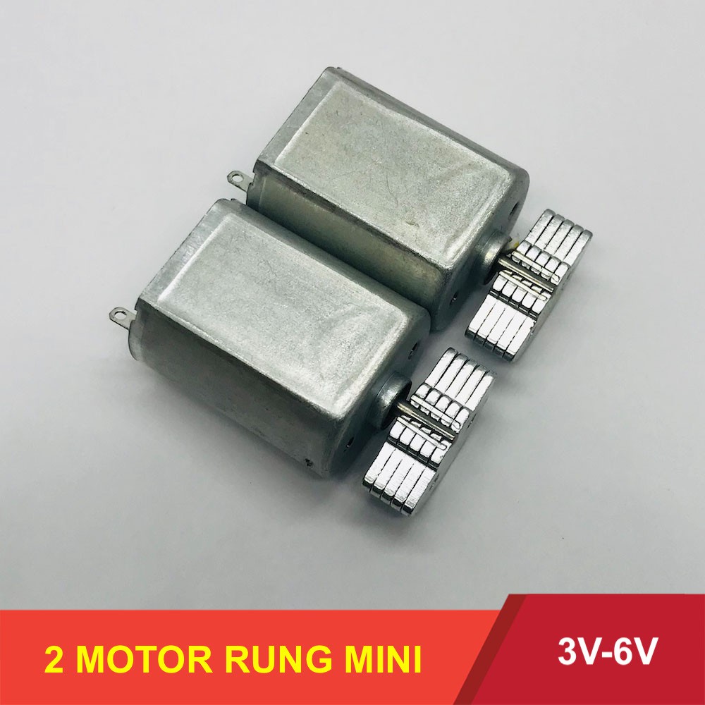 2 cái motor rung mini 3V - 6V motor 130 rung rất mạnh - LK0216 | Shopee ...