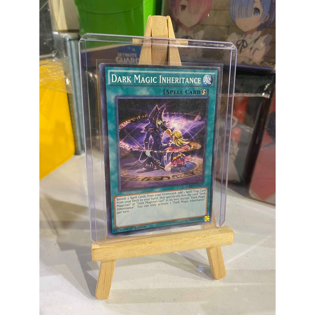[ Dưa Hấu Yugioh ] Lá bài thẻ bài Dark Magic Inheritance - Tặng bọc bài ...