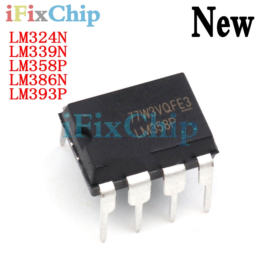 Set 10 Linh Kiện Điện Tử LM324 LM358 LM339 LM386 LM324N LM339N LM358P ...