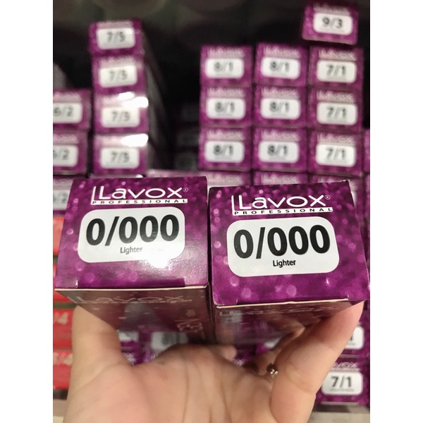 Nhuộm Lavox 0/000 Nâng Nền Tóc | Shopee Việt Nam