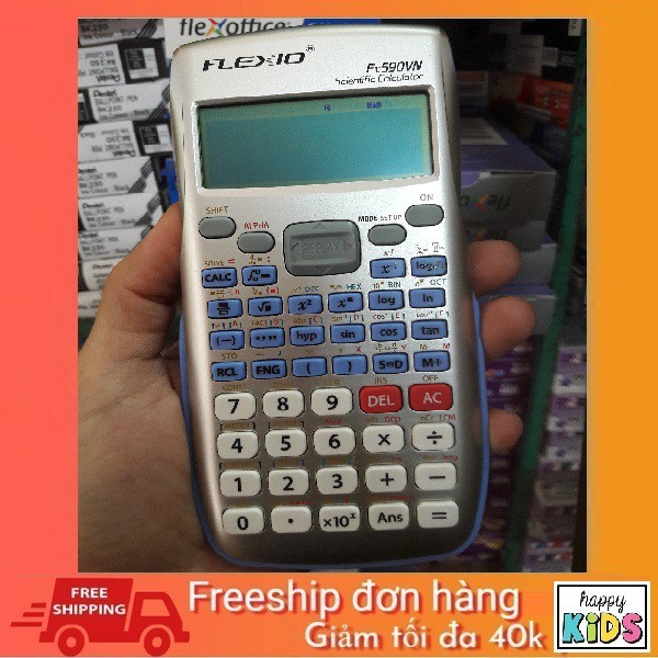 (BH 2 năm) Máy tính Fx 590 vn plus FLEXIO | Shopee Việt Nam