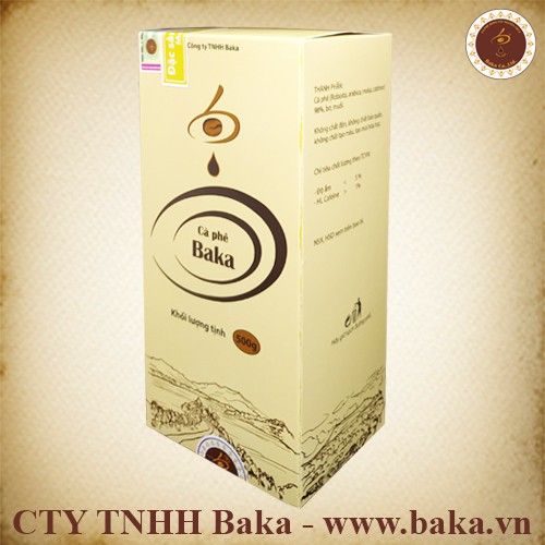 Cà Phê Nguyên Chất Baka - Moka (Hộp 500g) | Shopee Việt Nam