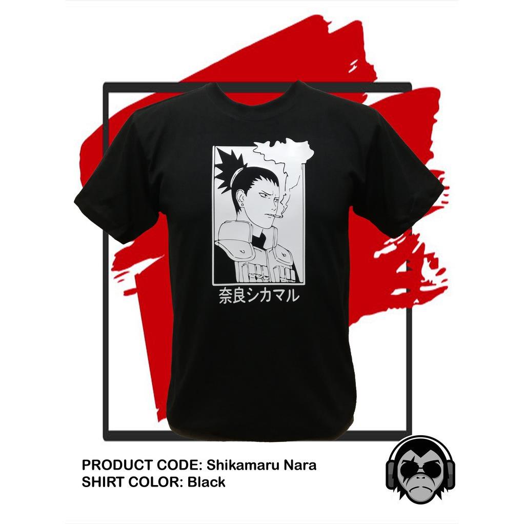 Áo thun Shikamaru Nara, Naruto Anime Inspired Shirt unisex đẹp | Shopee ...