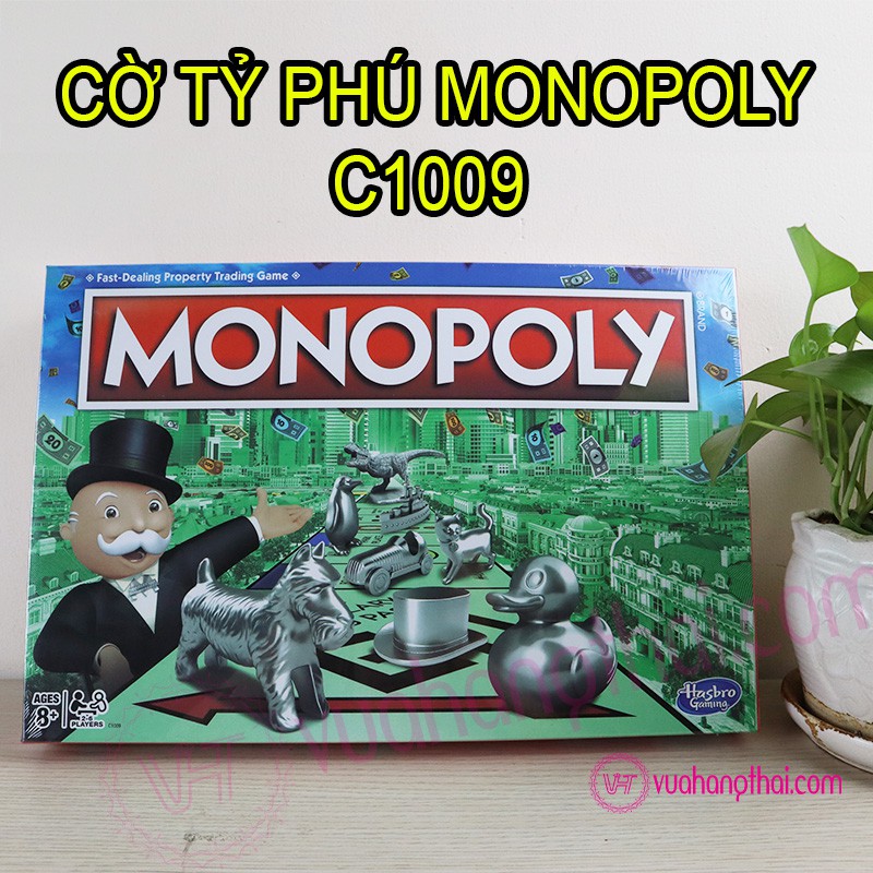 Bộ Trò Chơi Cờ Tỷ Phú Cơ Bản MONOPOLY C1009 | Shopee Việt Nam
