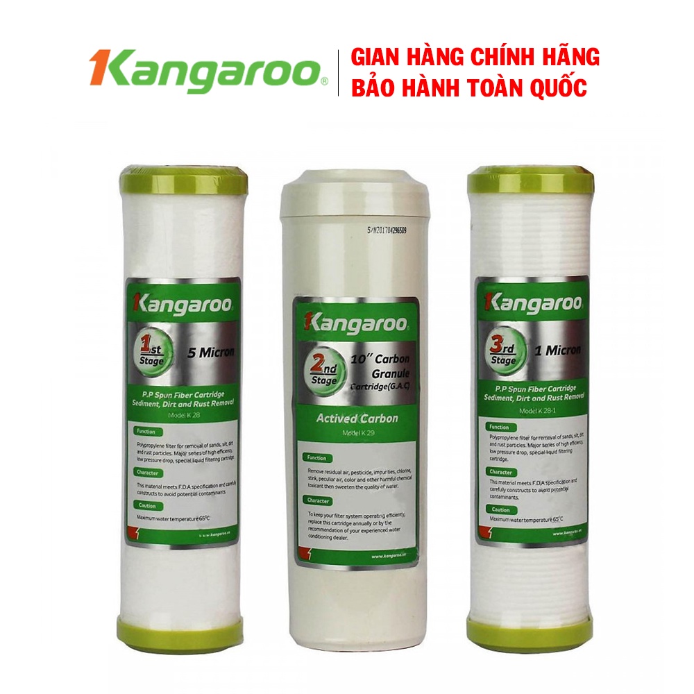 Lõi lọc nước Kangaroo 123, Hàng chính hãng | Shopee Việt Nam