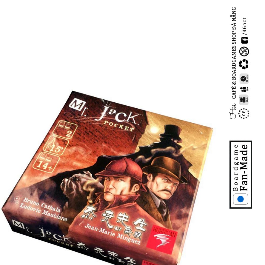 Trò chơi Mr. Jack Pocket | Shopee Việt Nam