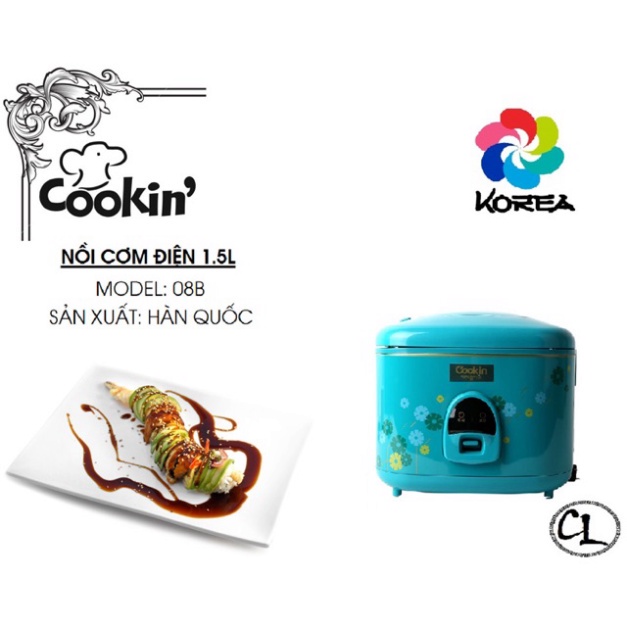 Hàng chính hãng - Nồi cơm điện hàn quốc Kitchen Flower KCJ-08B Chính ...