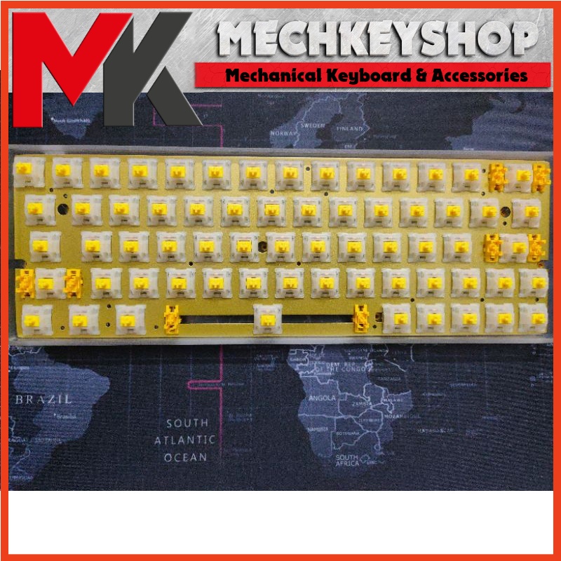 Tấm plate đồng layout 64 cho bàn phím cơ DZ60 GH60 GK64 | Shopee Việt Nam