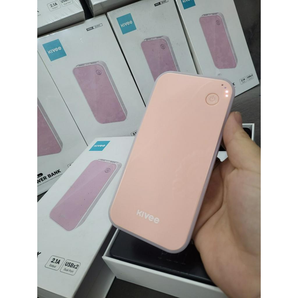 Sạc dự phòng Kivee PI11 a 10000mAh PD 20W Colorful Jelly hỗ trợ đầu ra ...