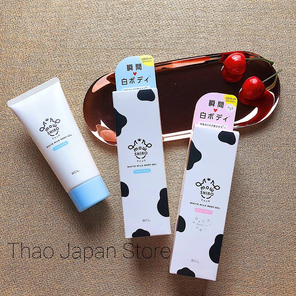 🌼🌼 Kem dưỡng siêu trắng da body Mow Shiro của Nhật Bản tuýp 80g 🌼🌼 ...