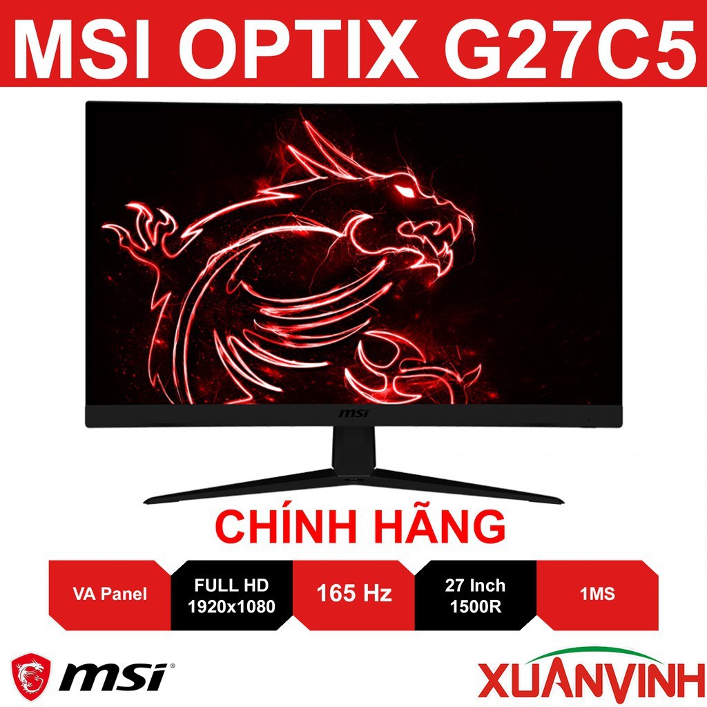 Màn Hình MSI MAG OPTIX G27C5 G27C4X 27inch CONG 240Hz 1ms NEW 100% ...