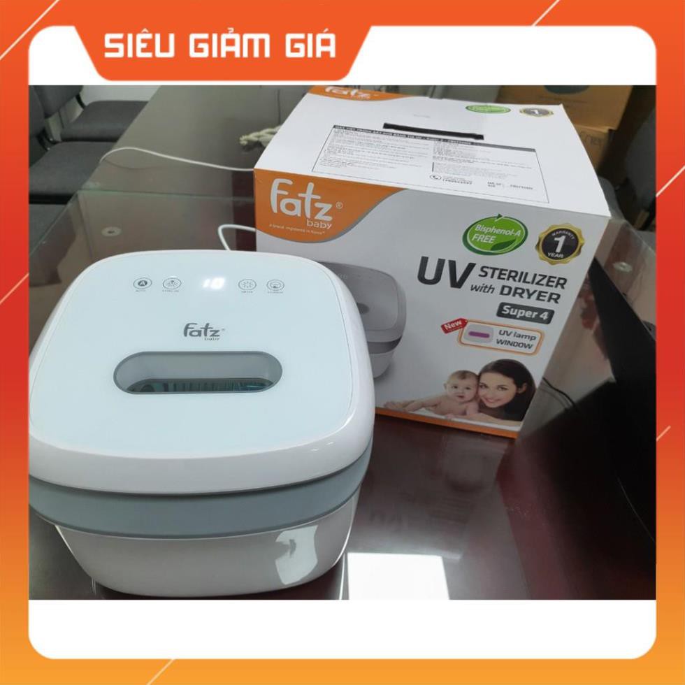 MÁY TIỆT TRÙNG SẤY KHÔ UV CHÍNH HÃNG FATZ BABY - SUPER 4 - FB4790MX ...