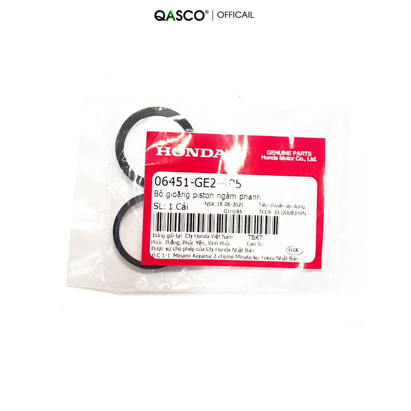Bộ gioăng piston ngàm phanh HONDA Air Blade, Future, Pcx, SH,Sh Mode ...