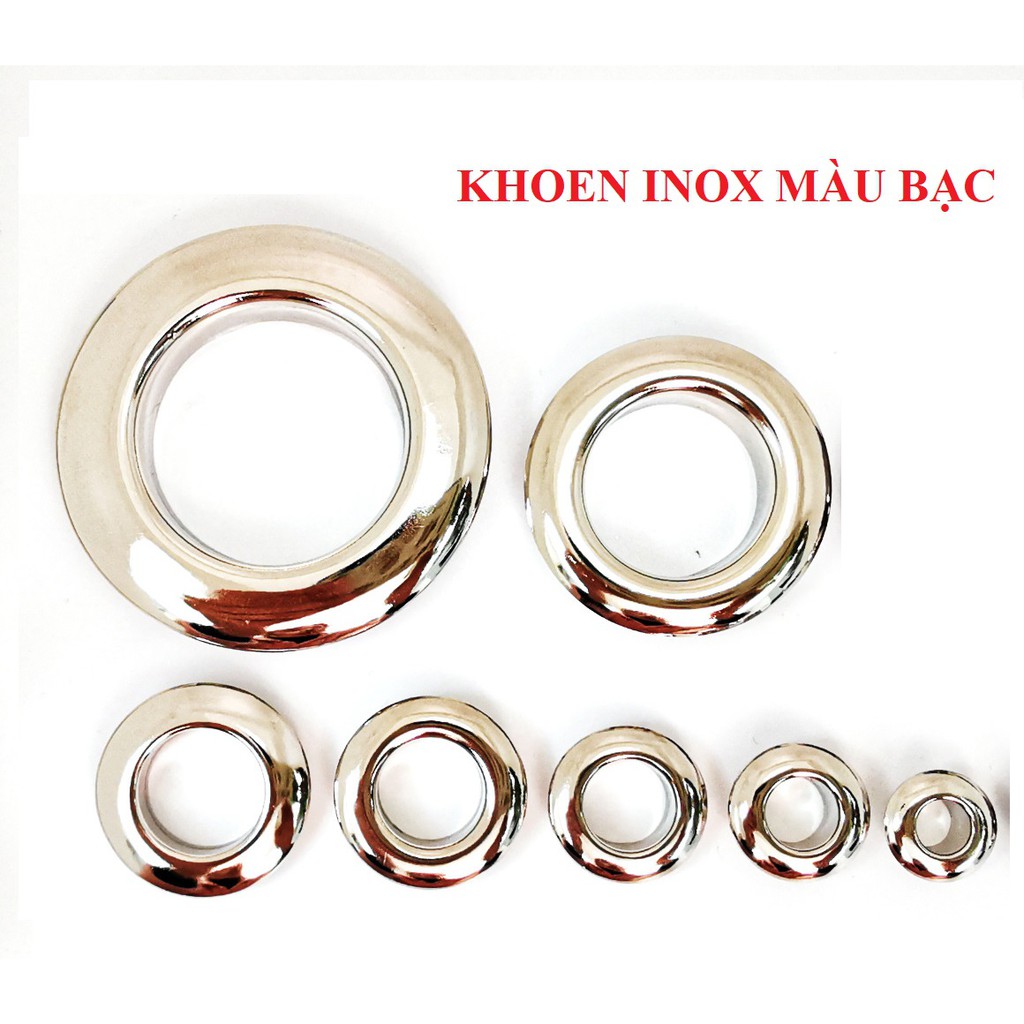 Khoen ore 16mm Khoen mắt cáo 16 ly Bằng INOX không gỉ Khuy mắt cáo bấm vải Phụ liệu may mặc cao ...