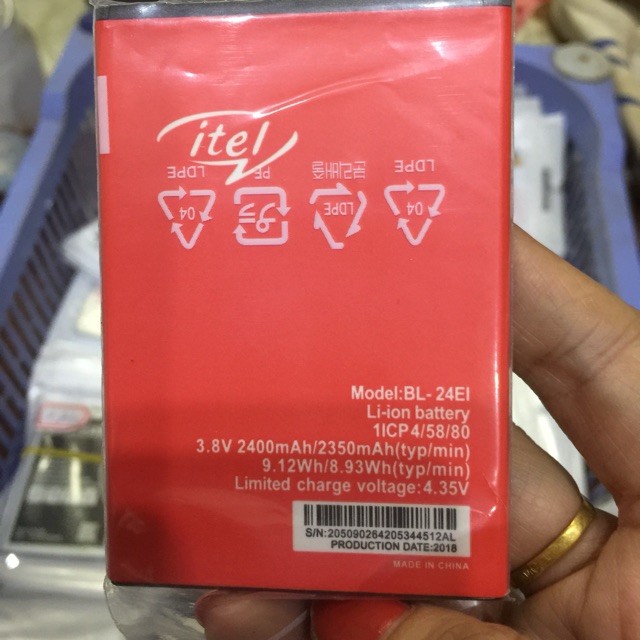 Pin itel model:BL-24EI(s13 pro) | Shopee Việt Nam