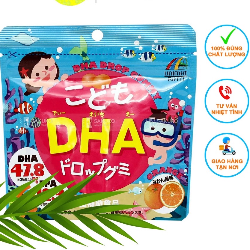 Kẹo bổ sung DHA và EPA NHẬT BẢN tăng cường trí thông minh cho bé - Kẹo ...