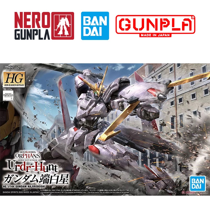 Mô Hình Lắp Ráp Bandai Gunpla HG IBO 1/144 Gundam Hajiroboshi | Shopee ...