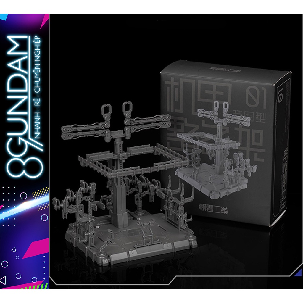 Mô Hình Lắp Ráp Bệ Đỡ Base Công Xưởng ZYB001 cho RG RX-93 HWS Nu Gundam | Shopee Việt Nam