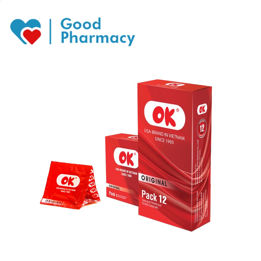Bao cao su Ok Original - USA Brand in Vietnam since 1993 (Chính hãng ...